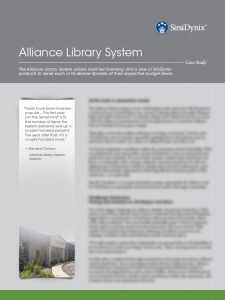 Alliance Library System serves 260 libraries with SirsiDynix Symphony ...